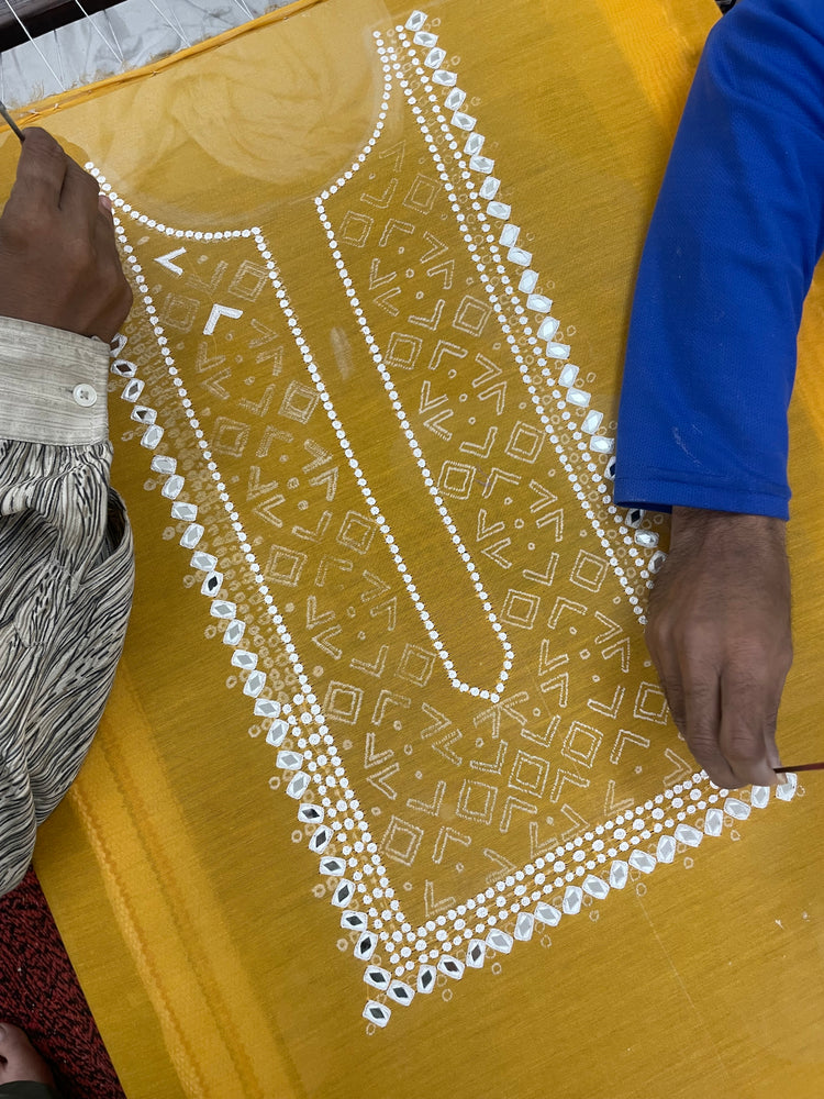 The Art of Aari Handwork – TEJ LIVING
